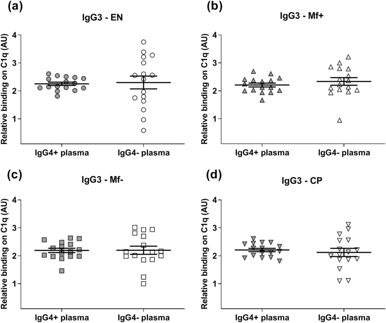 IgG4 antibodies from patients with asymptomatic bancroftian filariasis ...