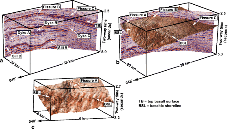 Determining magma flow in sills, dykes and laccoliths and their implications for sill ...