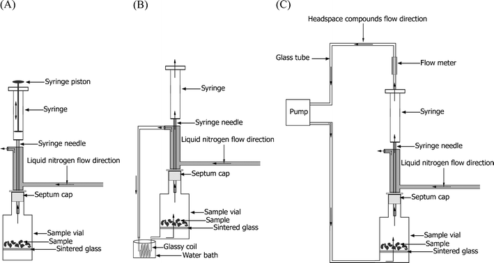 Sorbentless cryogenic needle trap device for the extraction of organic ...