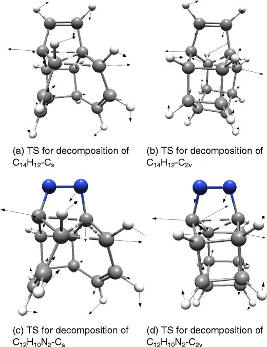 Kinetically stable high-energy isomers of C14H12 and C12H10N2 derived ...