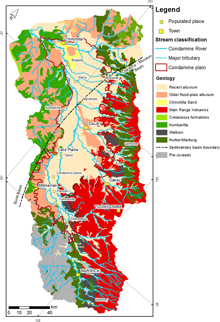 The hydrogeology of the Condamine River Alluvial Aquifer, Australia: a ...