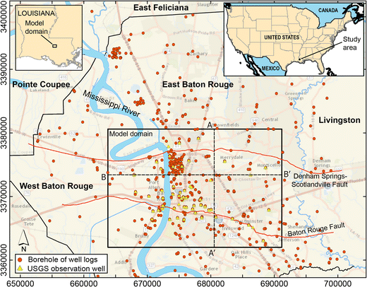 Modeling complex aquifer systems: a case study in Baton Rouge ...