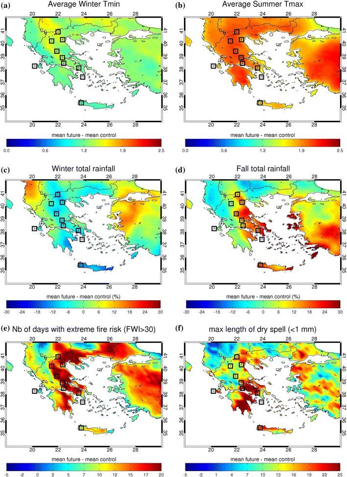 An integrated assessment of climate change impacts for Greece in the ...
