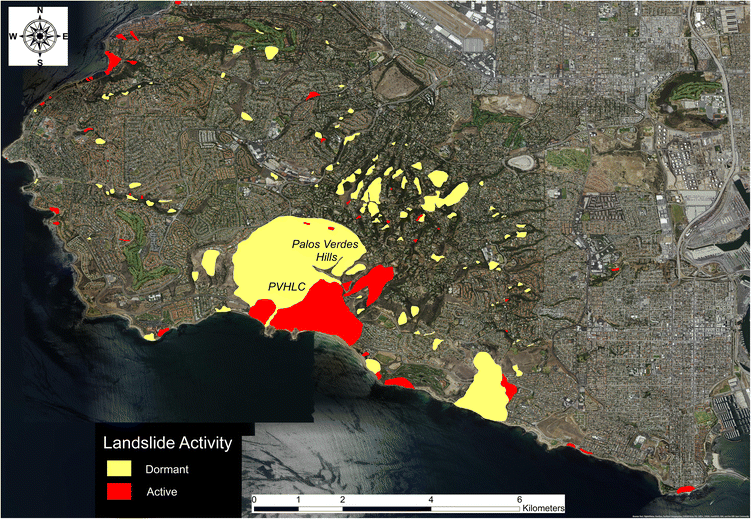 Mapping of slow landslides on the Palos Verdes Peninsula using the ...