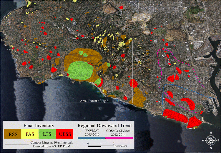 Mapping of slow landslides on the Palos Verdes Peninsula using the ...