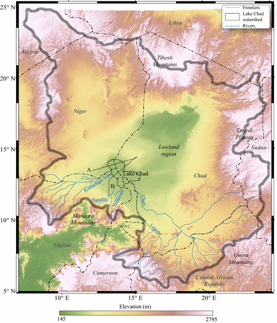 Subsurface Hydrology of the Lake Chad Basin from Convection Modelling ...