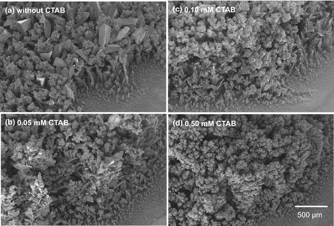 Influence of surfactants as additives to electrolyte solutions on zinc ...