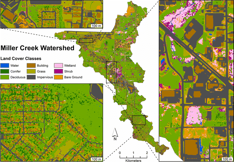 High-resolution maps of forest-urban watersheds present an opportunity ...