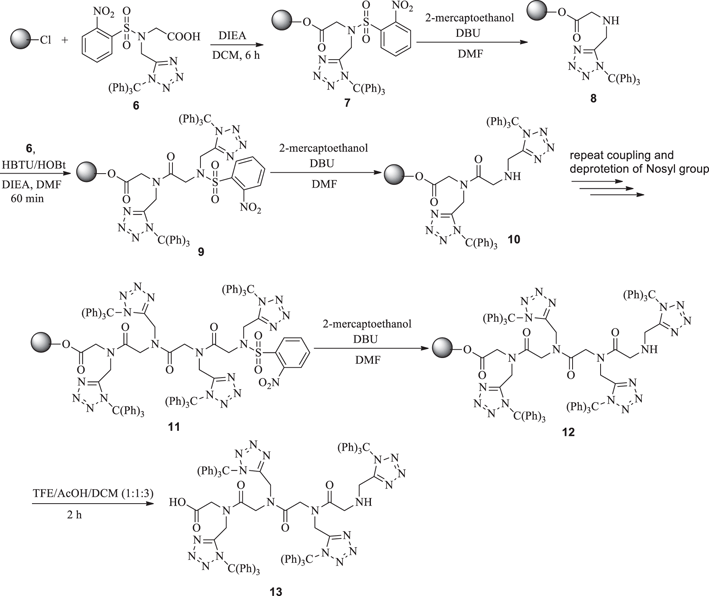 Design and Synthesis of a Novel N-(1 H-tetrazol-5-yl)methyl Cyclic ...