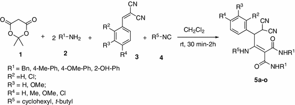 Synthesis of novel series of malonamides derivatives via a five ...