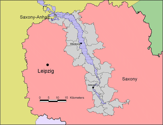 A multicriteria approach for flood risk mapping exemplified at the ...