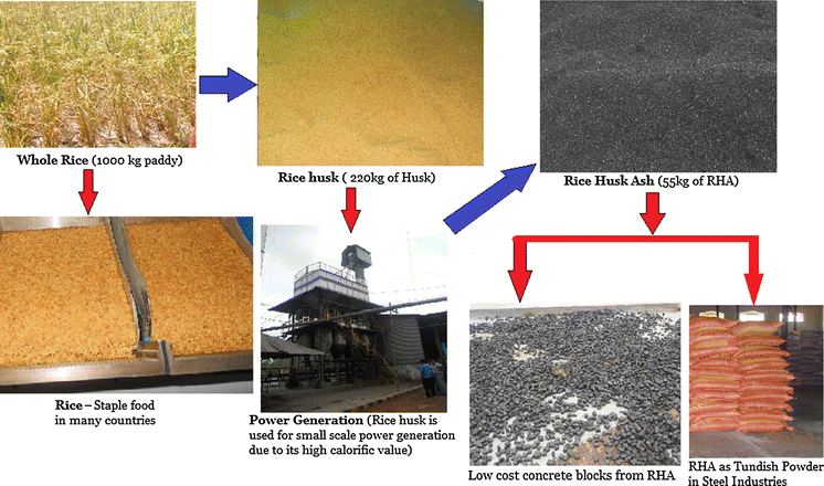 Recovery of value added products from rice husk ash to explore an ...