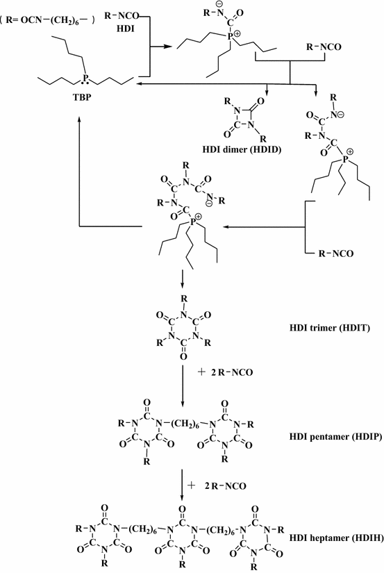 Synthesis and structure investigation of hexamethylene diisocyanate ...