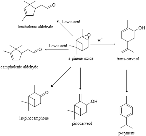 Isomerisation of α-Pinene Oxide to Campholenic Aldehyde Over Supported ...