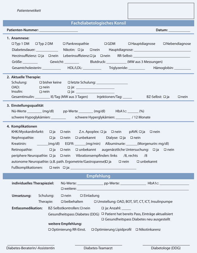 Diabetesmanagement in der Klinik | SpringerLink