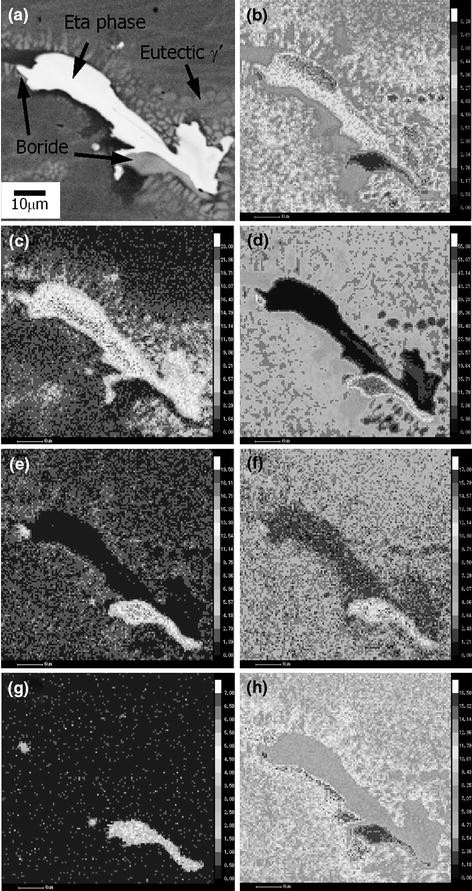 Eta Phase and Boride Formation in Directionally Solidified Ni-Base ...