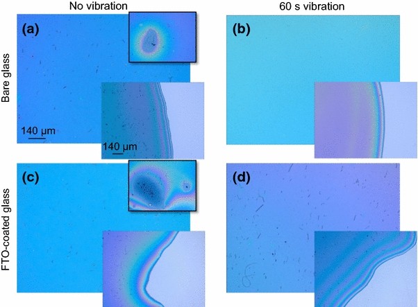 Development of multiple-droplet drop-casting method for the fabrication ...