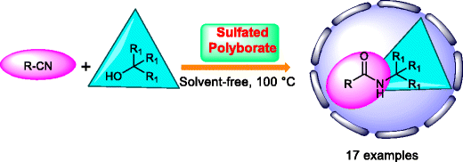 Sulfated polyborate: A mild, efficient catalyst for synthesis of N-tert ...