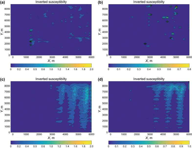 Magnetic susceptibility inversion method with full tensor gradient data using low-temperature ...