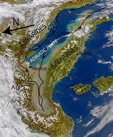On the geodynamics of the northern Adriatic plate | SpringerLink