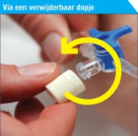 Medicatie toedienen bij een perifeer infuus via een driewegkraantje ...