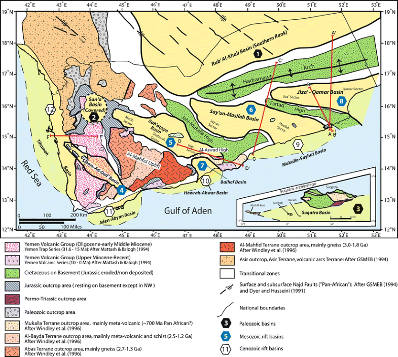 Sedimentary basins of Yemen: their tectonic development and ...