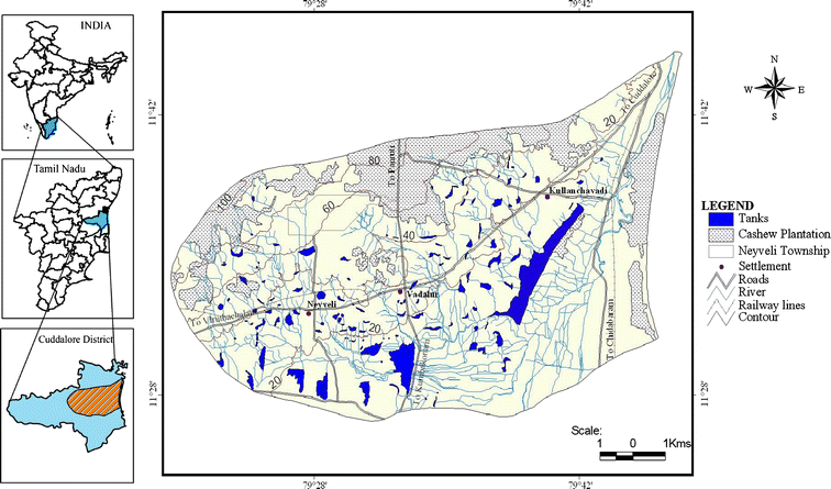 Ground Water Quality Maps of Paravanar River Sub Basin, Cuddalore ...