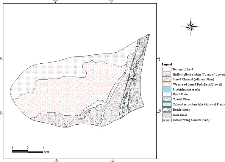 Ground Water Quality Maps of Paravanar River Sub Basin, Cuddalore ...