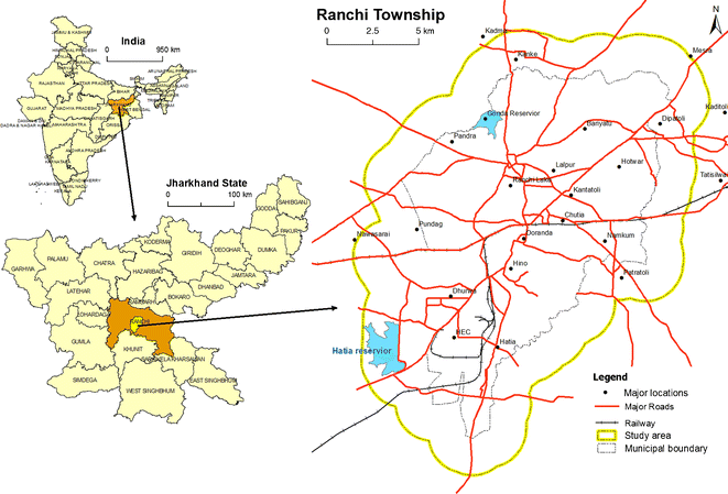 Urban Built-up Area Assessment of Ranchi Township Using Cartosat-I ...