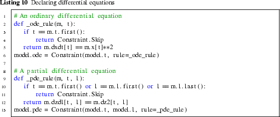 pyomo.dae: a modeling and automatic discretization framework for optimization with differential ...