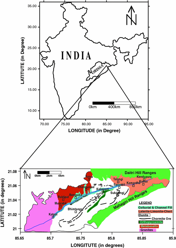 Geophysical and geomorphological approach for locating groundwater ...
