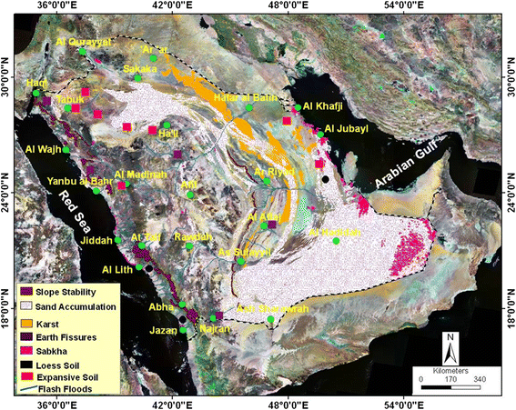 Overview of some geological hazards in the Saudi Arabia | SpringerLink