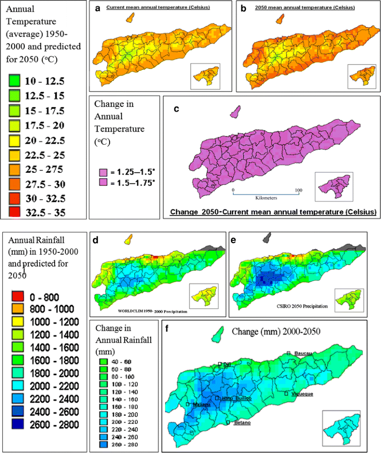 Climate Change and Population Growth in Timor Leste: Implications for ...