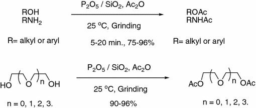 Phosphorus pentoxide supported on silica gel and alumina (P2O5/SiO2 ...