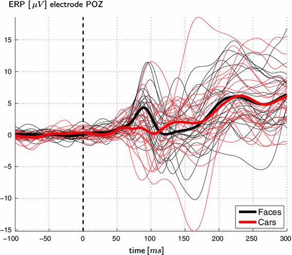 Interval feature extraction for classification of event-related potentials (ERP) in EEG data ...