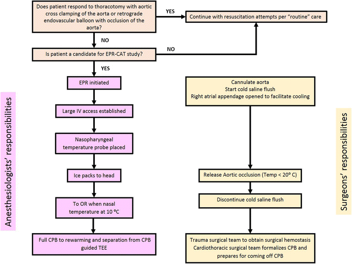 Anesthesia for Emergency Preservation and Resuscitation (EPR) for ...