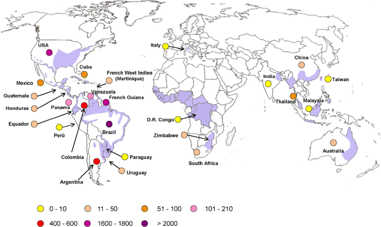 Histoplasmosis Infections Worldwide: Thinking Outside of the Ohio River ...