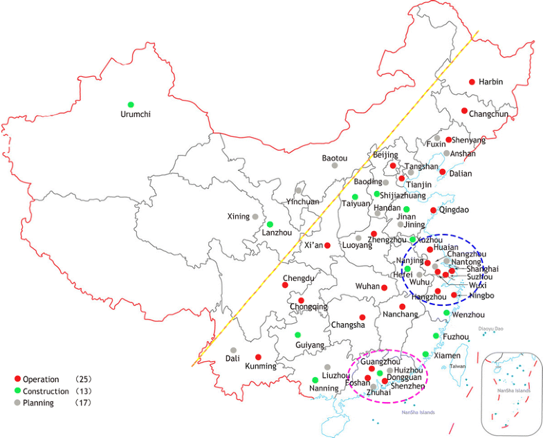 Urban Rail Transit in China: Progress Report and Analysis (2008–2015 ...