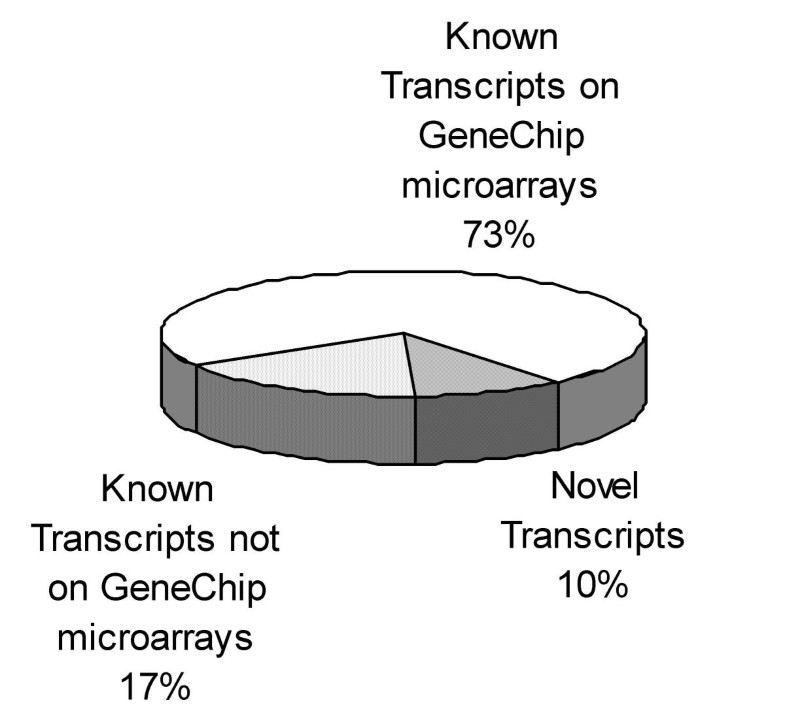 Comparing gene discovery from Affymetrix GeneChip microarrays and ...