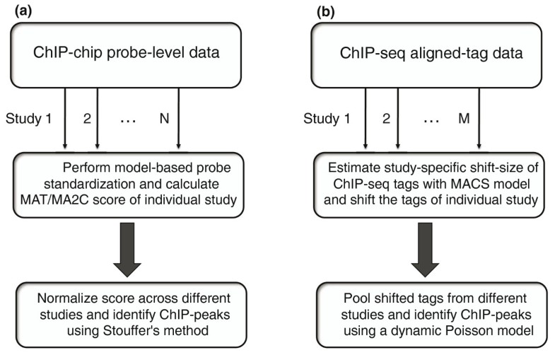 MM-ChIP enables integrative analysis of cross-platform and between ...