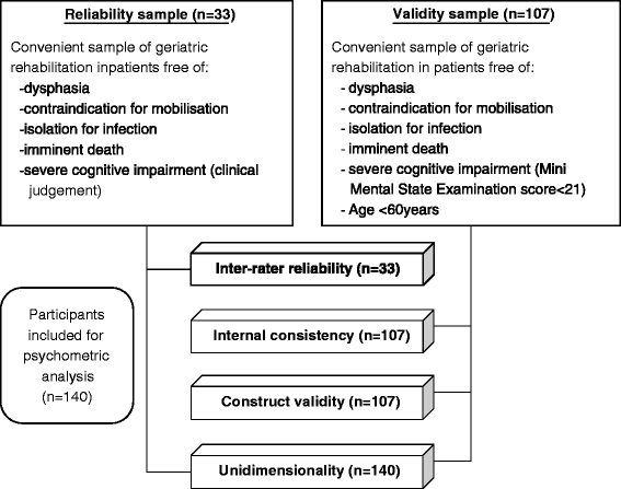 Reliability and validity of the German translation of the de Morton ...