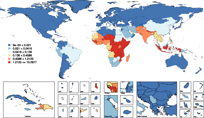 Mortality from tetanus between 1990 and 2015: findings from the global ...