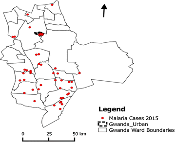 Micro-spatial distribution of malaria cases and control strategies at ...