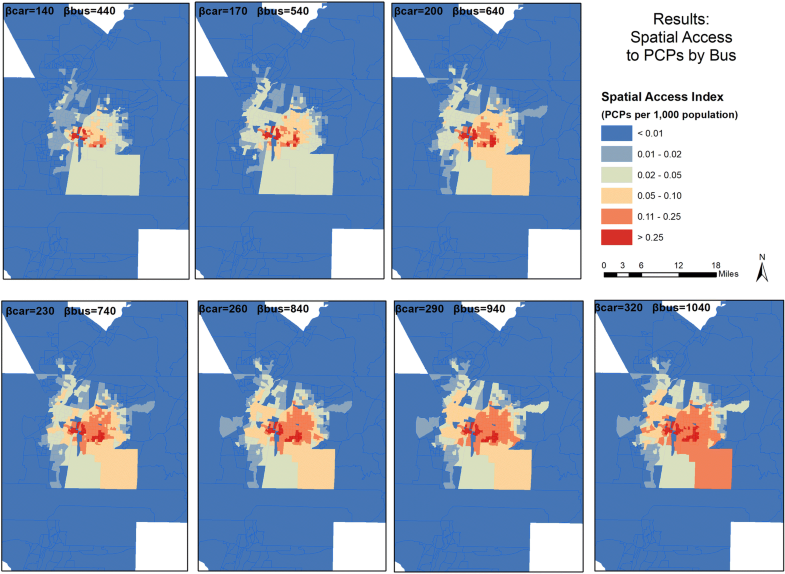 A multi-modal relative spatial access assessment approach to measure ...