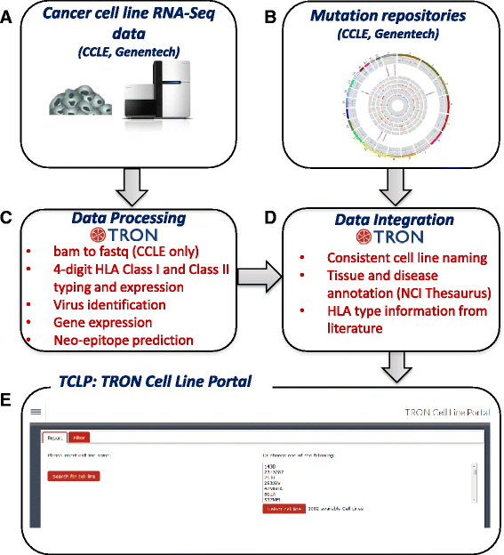 TCLP: an online cancer cell line catalogue integrating HLA type ...