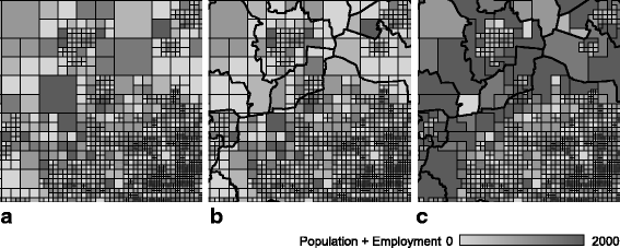 Automated design of gradual zone systems | Open Geospatial Data, Software and Standards | Full Text