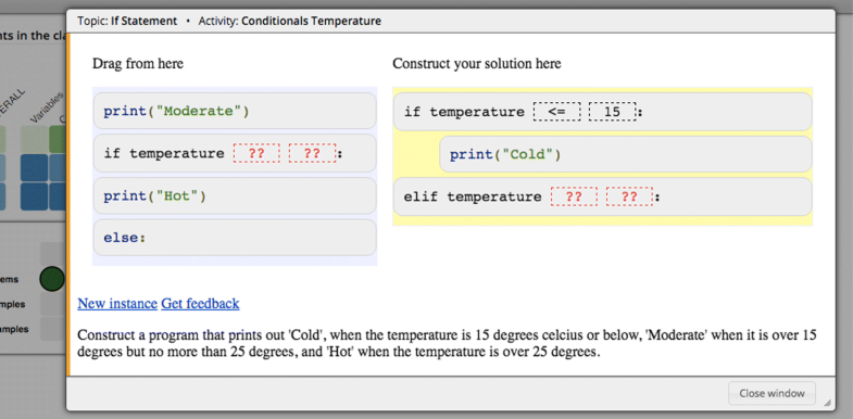 An integrated practice system for learning programming in Python ...