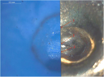 Development of firing pin and breech face impression on lead and ...