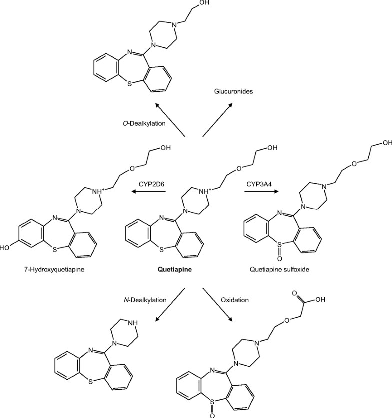 Clinical Pharmacokinetics of Quetiapine | SpringerLink