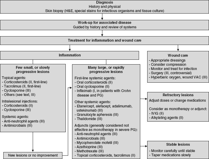 Etiology and Management of Pyoderma Gangrenosum | SpringerLink